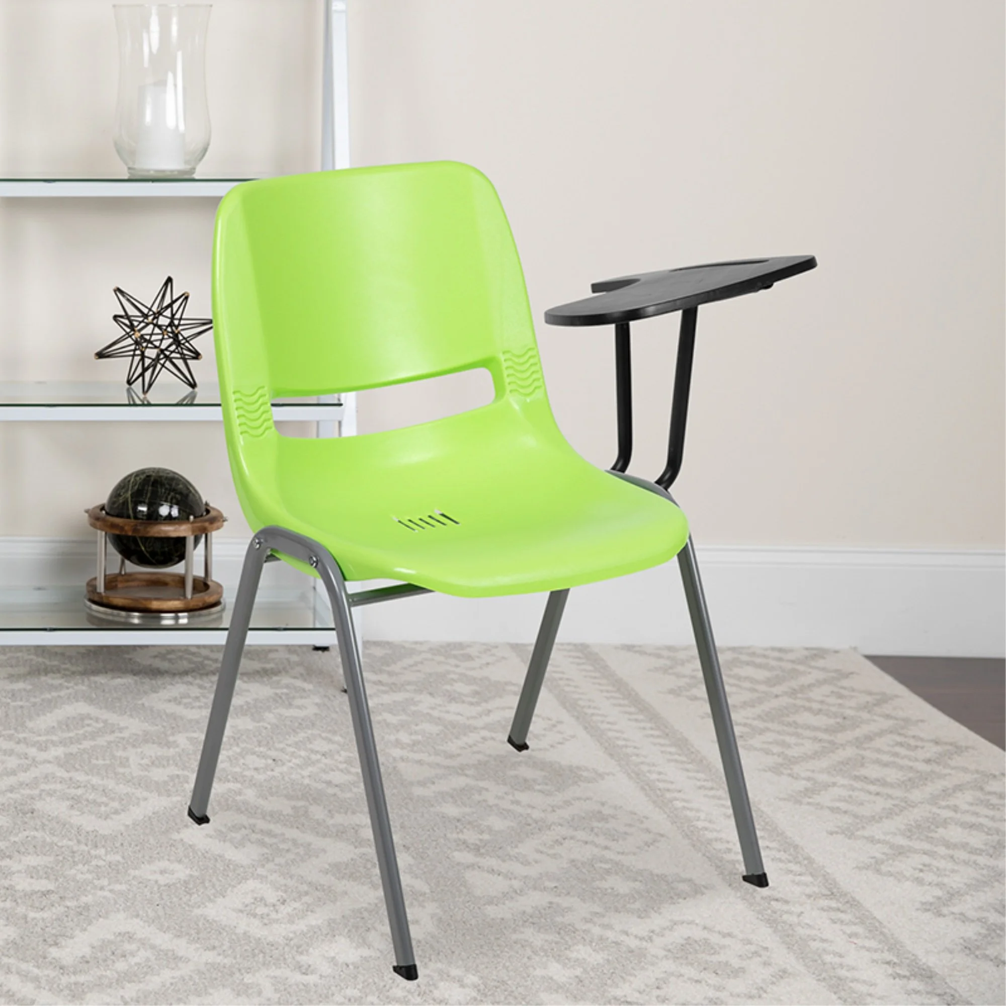Modern School Furniture Chair And Table Set,Classroom All-in-one Chair ...