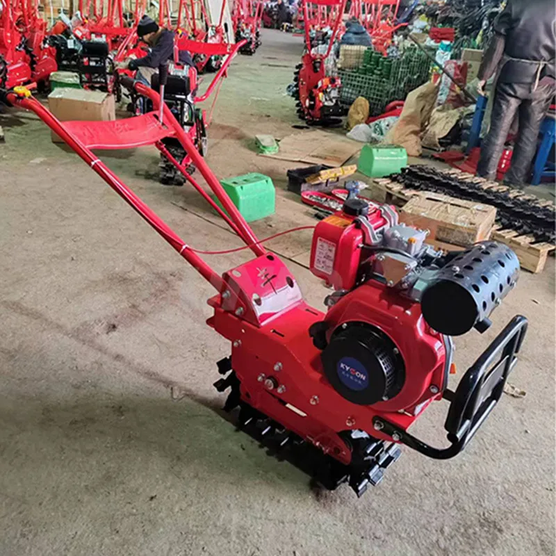 Small Plough Machine Cultivator Gasoline and Diesel Engine Mini Self ...