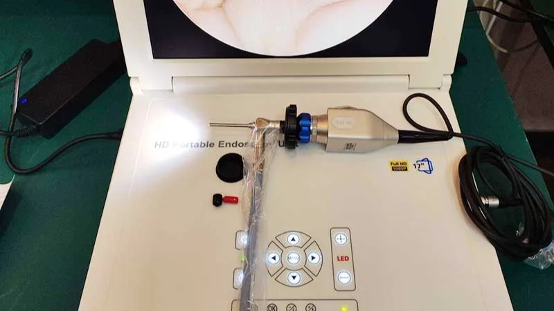 Portable Endoscopy Camera Unit With Light Source Video Tape Recorder ...