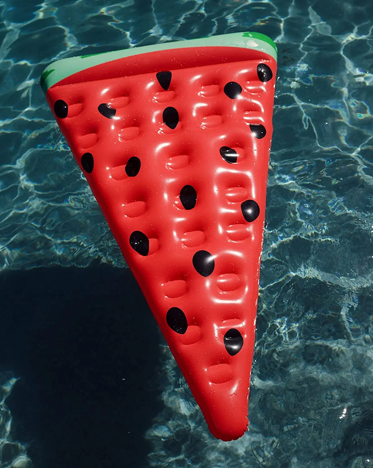 Hot Sale Summer Fun Lounger Float Water Toy Inflatable Glitter Watermelon Slice Pool Float For ...