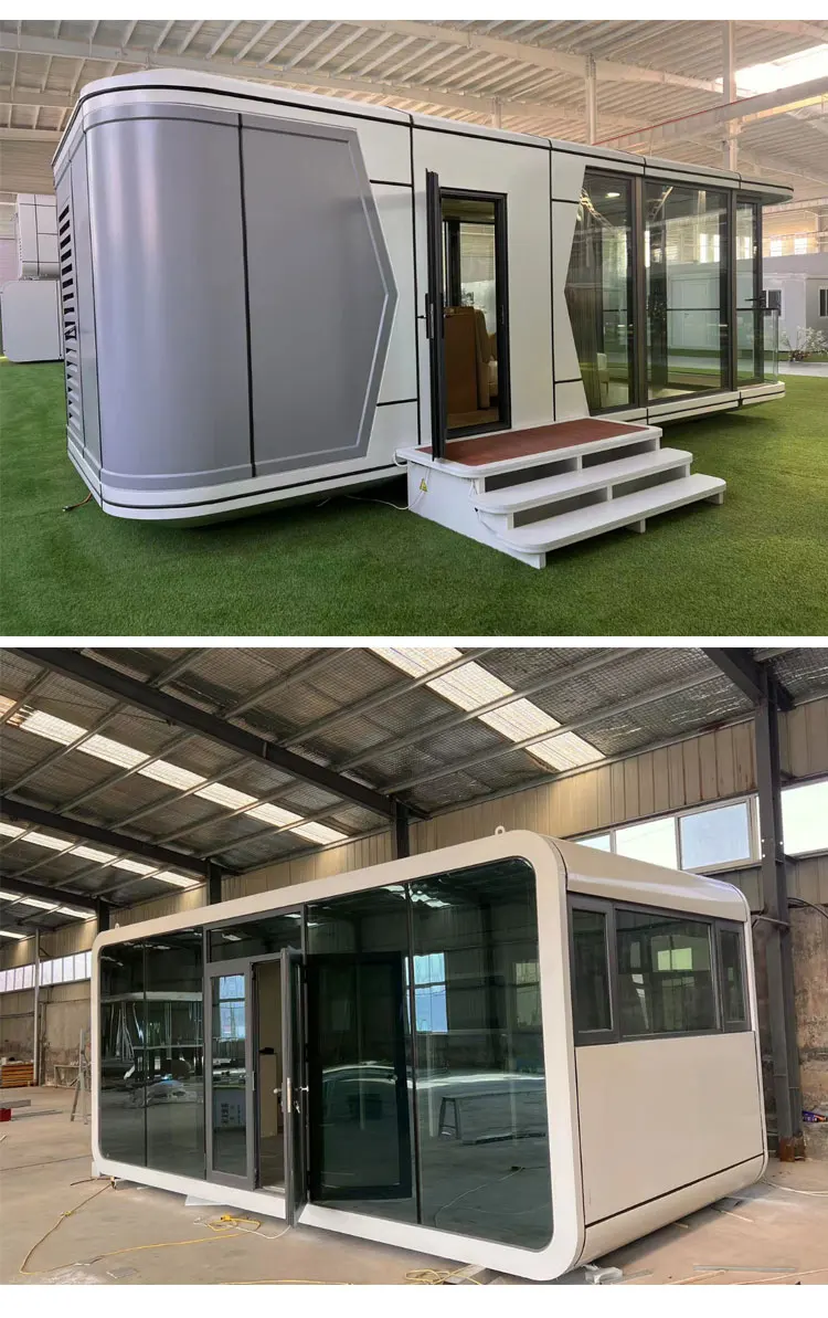 38 M2 Model E7 Solar Capsule House With 2 Bedroom/kitchen/bathroom ...