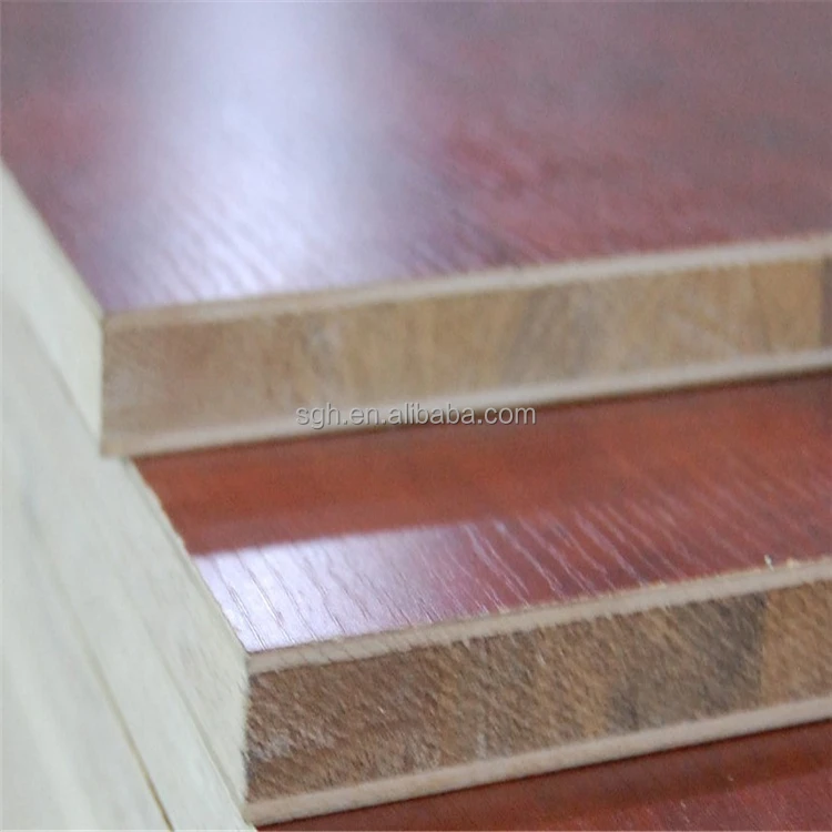 Professional 15mm 18mm 19mm Wood Block Board Core Door One Side High ...