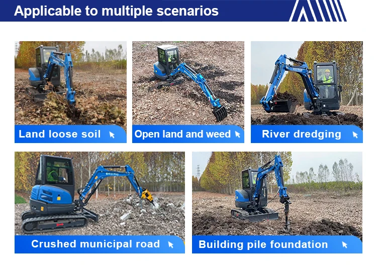RIPPA Minibagger High Quality Micro Digger 3.5ton R32 Digging Machine ...