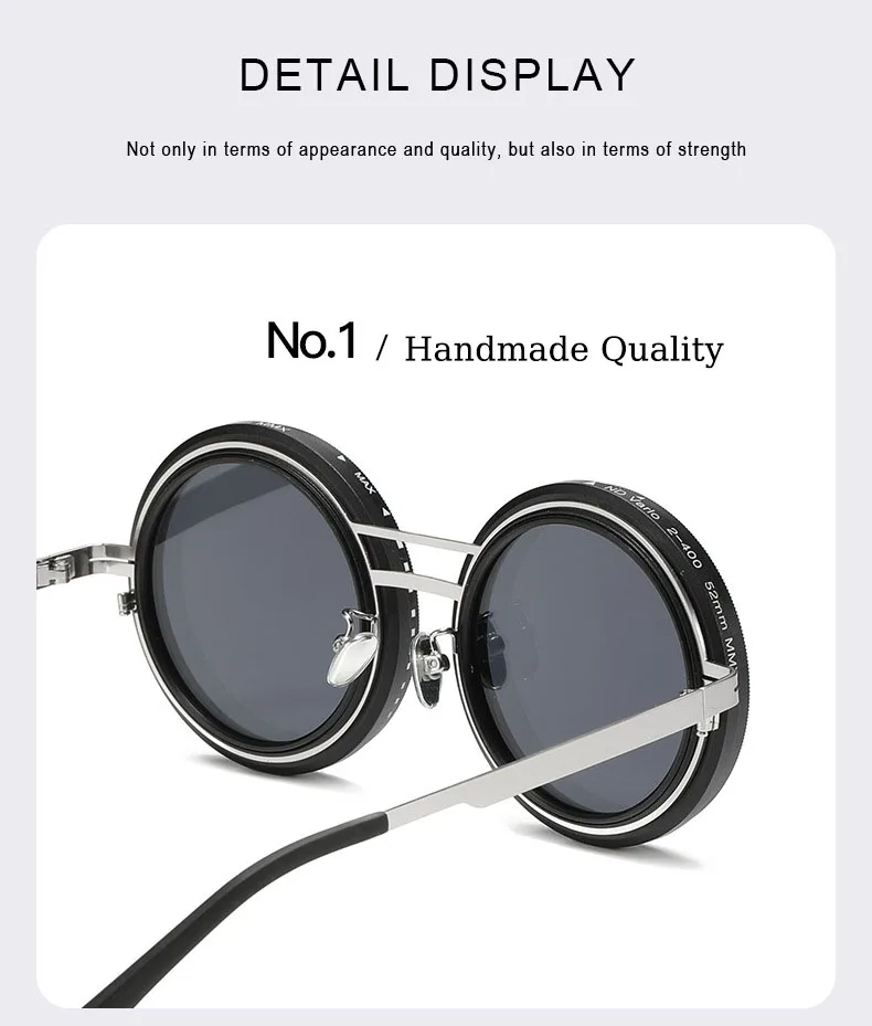 Omelle ND Glasses - Adjustable, UV400 Polarized Sunglasses