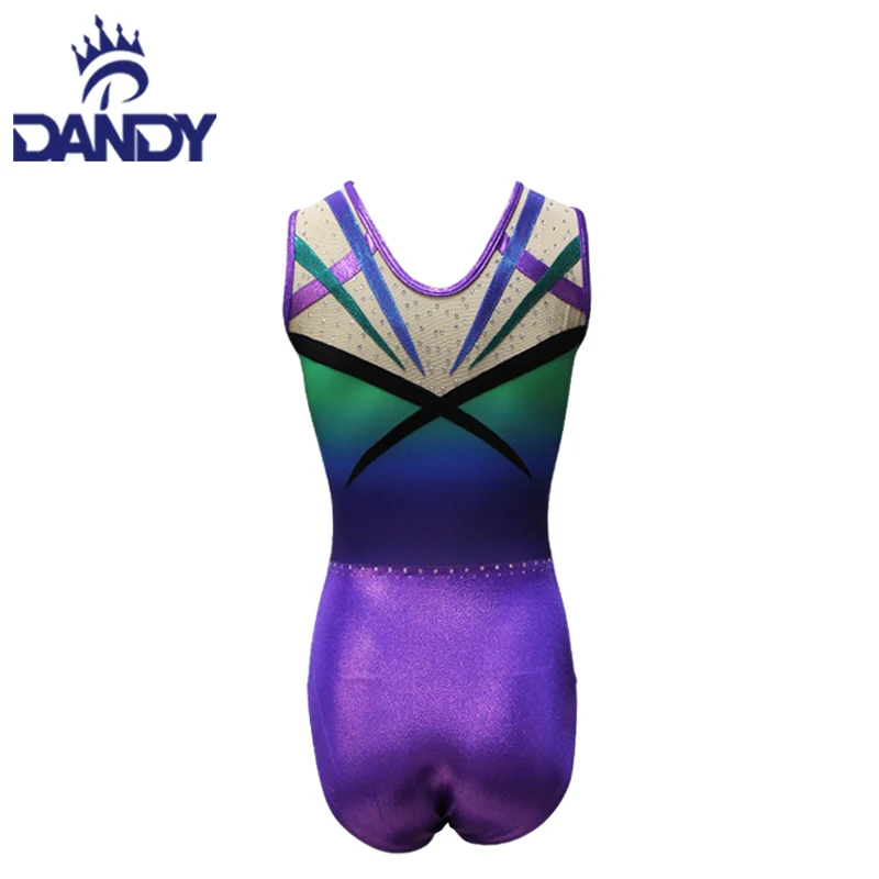 Dandy Custom Shiny Unique Leotard Girls Women Spandex Gymnastics ...