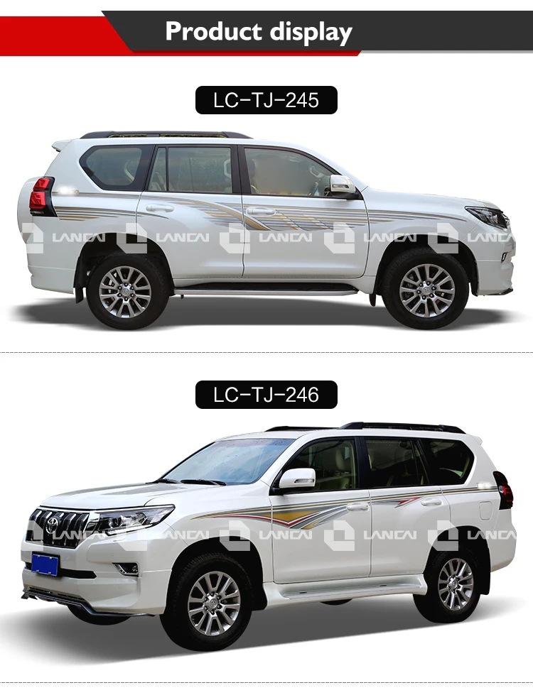 Car Body Sticker for Prado - Durable Decal Solutions