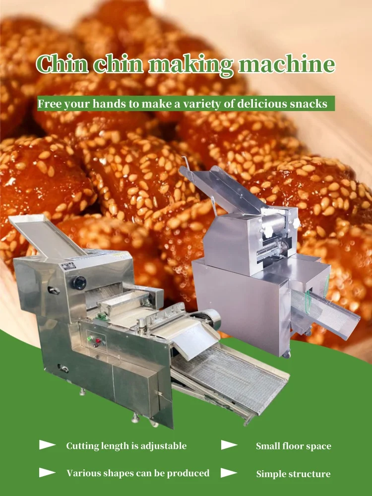 Automatic Dough Cutter Small Grissini Industrial Chinchin Make Mini Fry ...