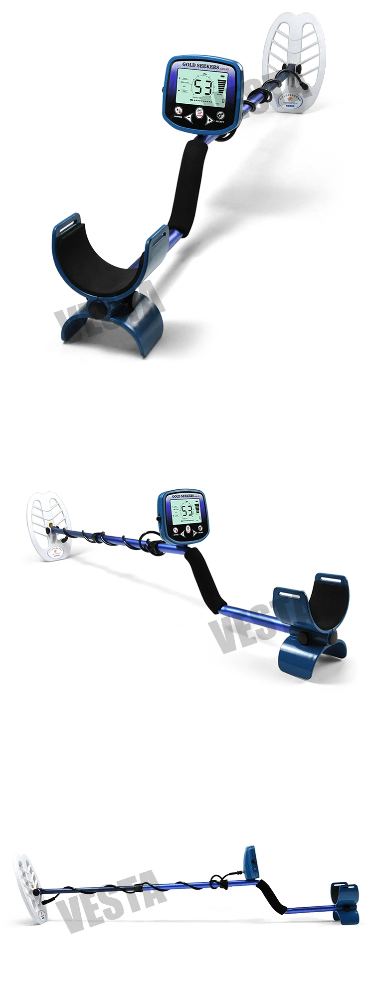 Best Underground Gold Metal Detector Hand Held Industrial Metal GDS-F2 ...