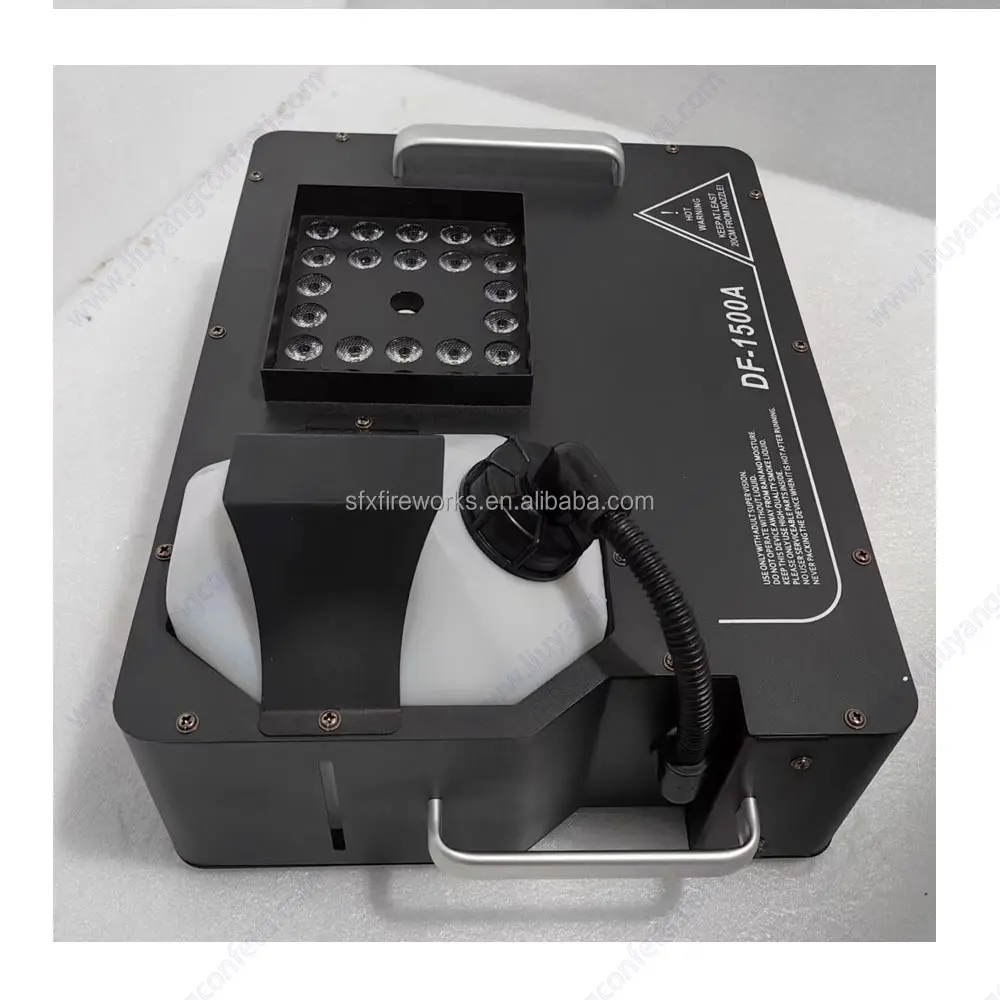 Party Smoke 2025 Geyser LED RGB Fog & Dry Ice Machine Electric Metal DJ ...