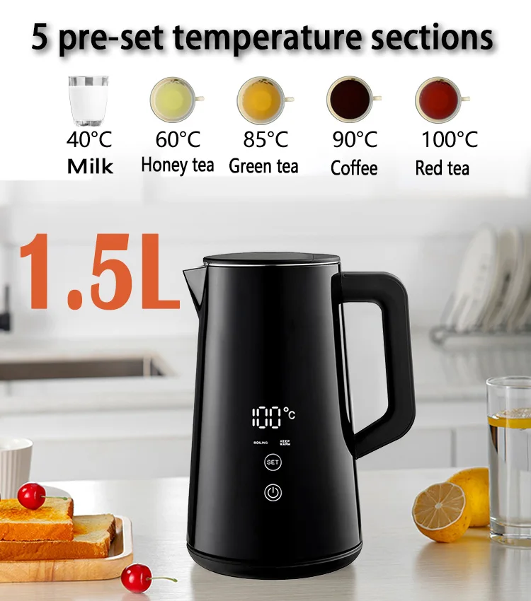 Tuya Smart Kettle - Wifi Water Kettle with Mobile Control