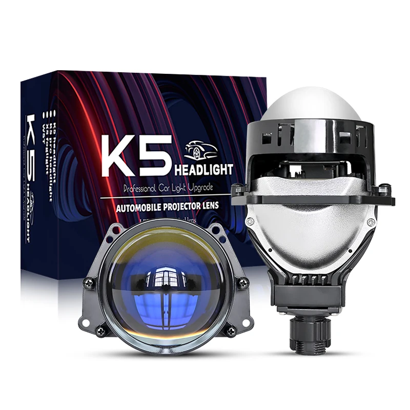 Bi Led Lenses Factory K5 3.0inch 12v Aluminum Ford 65 Bi Led Projector ...