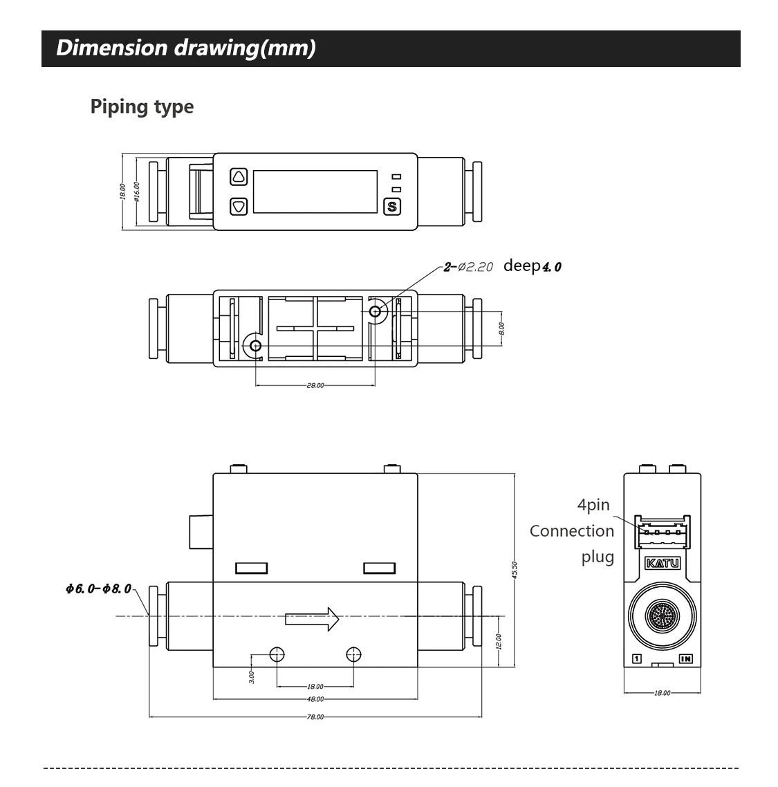 KATU FM350 Flow Meter - Precision for Air & Gas Measurement
