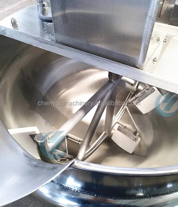 Industrial Steam Jacketed Kettle Electric Jacketed Cooking Mixer ...