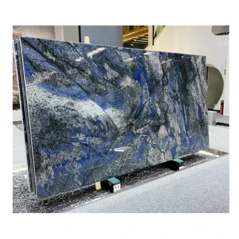 Luxury Quartzite Slabs Countertops Kitchen Bathroom Azul Bahia Blue ...
