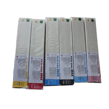 440ml Compatible Eco Solvent Printer Ink Cartridge With Chips For Roland Sp540v - Buy Printer ...