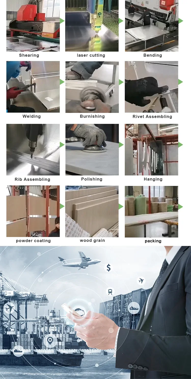 Laser Cut Panel 6mm Thickness Window Hood Metal Aluminum