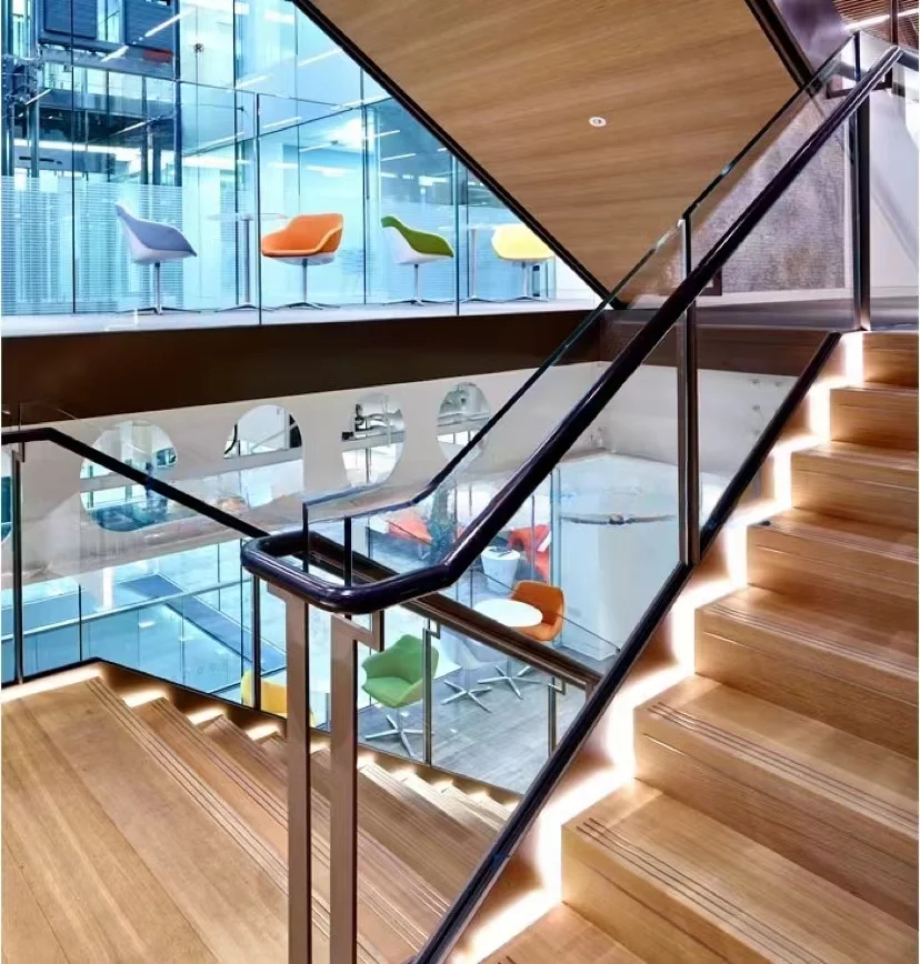 Ss316 Ss316l Balcony Railings Glass Handrails Stainless Steel Bridge ...