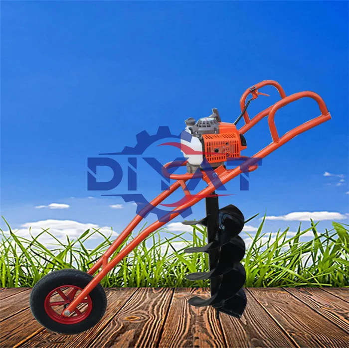 High Quality Farm Tractor Mounted Tree Planting Drilling Machine ...