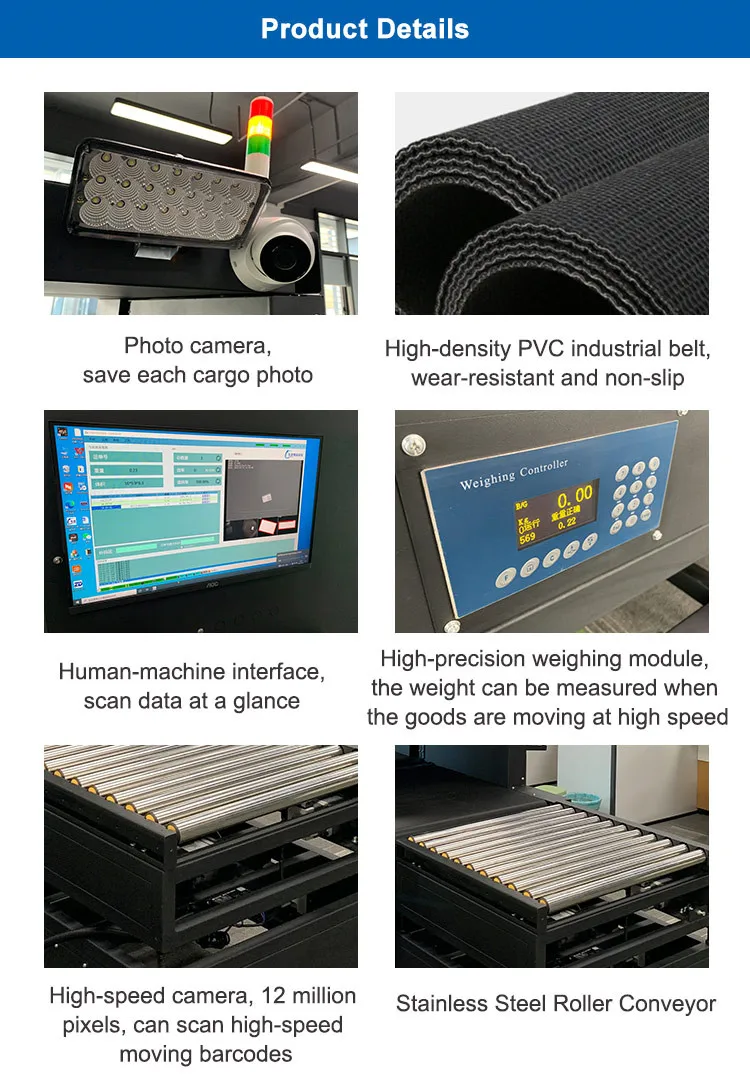 Barcode Scanners For Warehouse Logistic Equipment Large Size Cubiscan ...