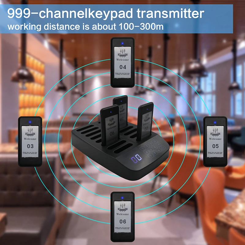 Alibaba.com: Daytech Rp02 Wireless Queue Calling System With Flash