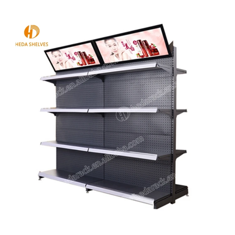 Modern Retail Shop Gondola Shelving System Grocery Store Used Display ...