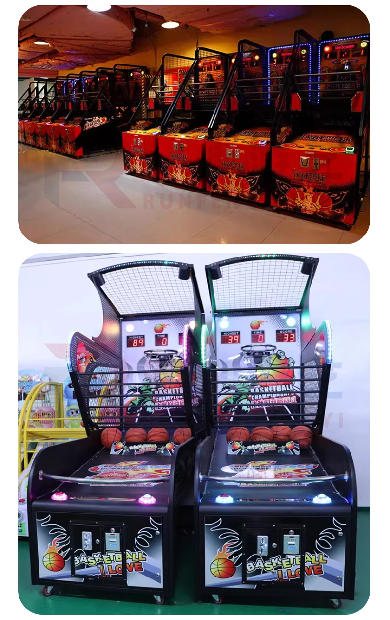 Basketball Storm Shooting Machine - Customizable Arcade Game