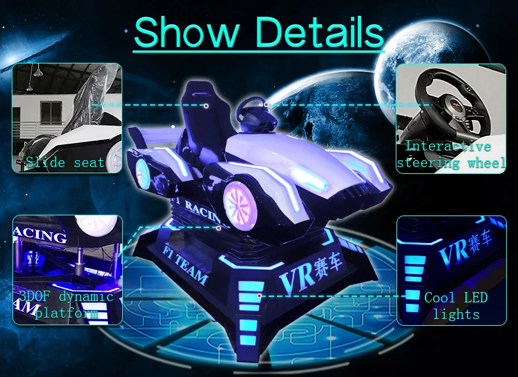Wholesale Price Amusement Arcade Car Driving Machine Simulator Vr Games ...