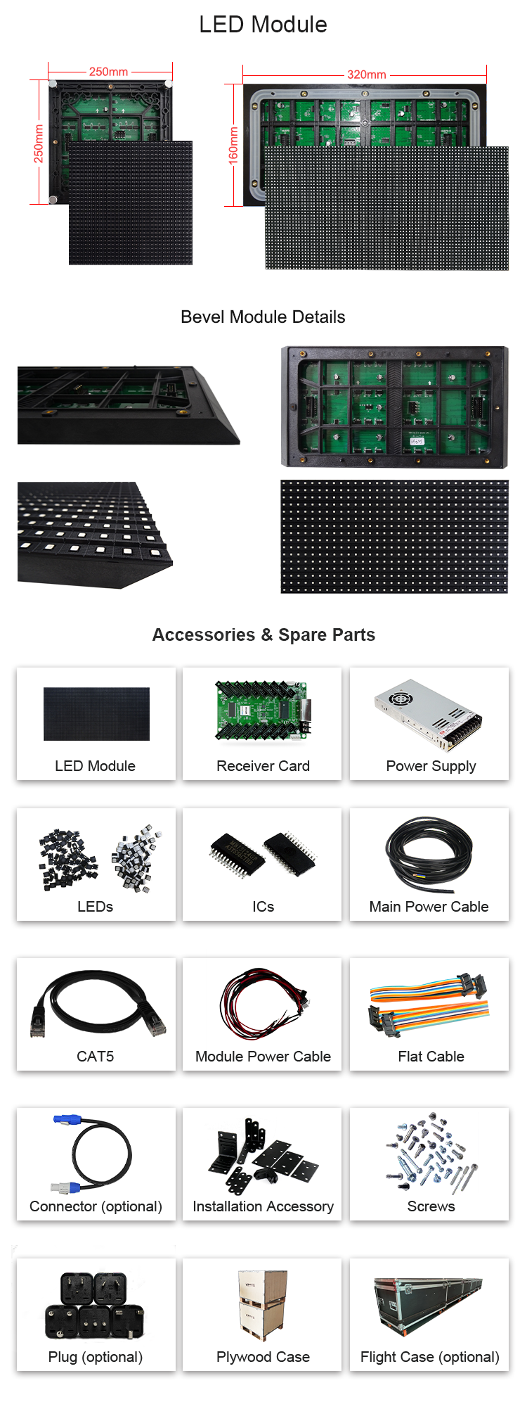 Outdoor LED Display - Waterproof RGB HD LED Panel P10