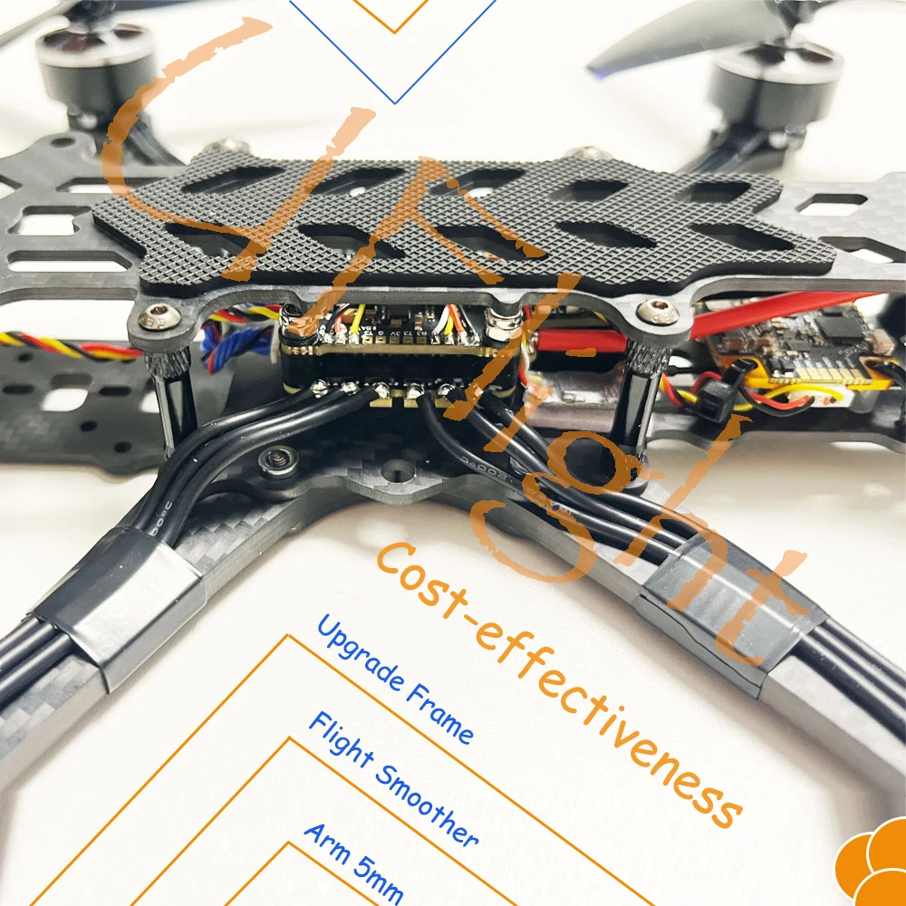 10 X Lite 10-Inch FPV BNF Drone - Payload & GPS Capabilities