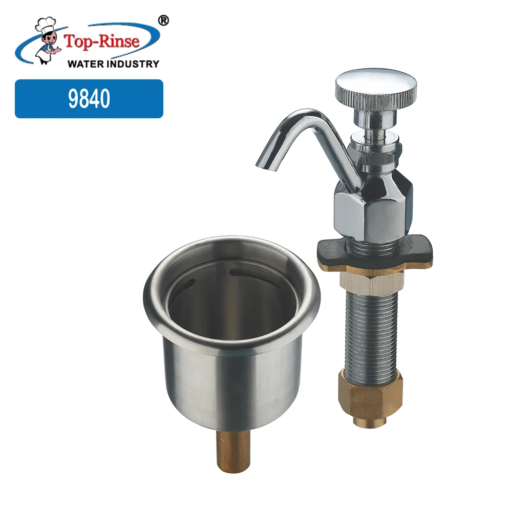 Stainless Steel Bar Ice Cream Coffee Kitchen Faucet Dipperwell Faucet ...