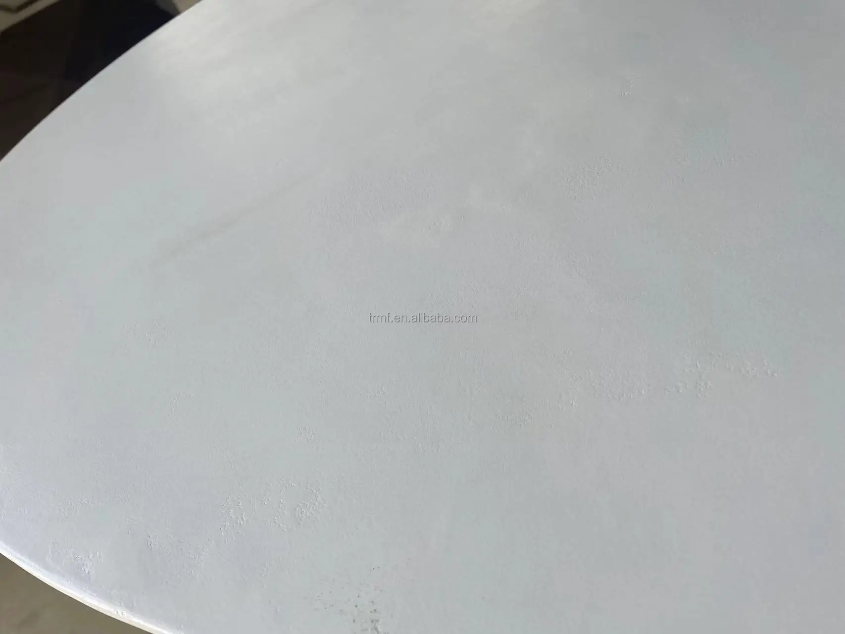 Home Furniture Modern Nordic Minimalist Cement Coating Black White Oval ...