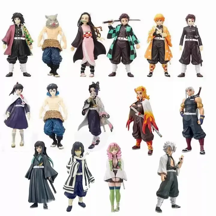 Demon Slayer 20 Style Kimetsu No Yaiba Anime Pvc Action Model Figure ...