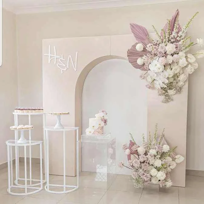 Lovely Design Wedding Acrylic Backdrops Door Shape Arch Backdrop - Buy ...