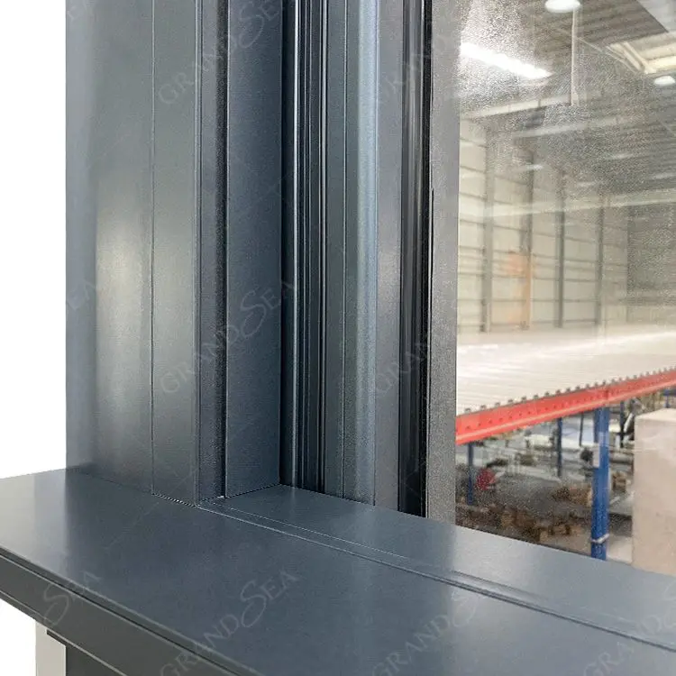 Smart Aluminum Hung Window - Latest Automatic Balcony Lift