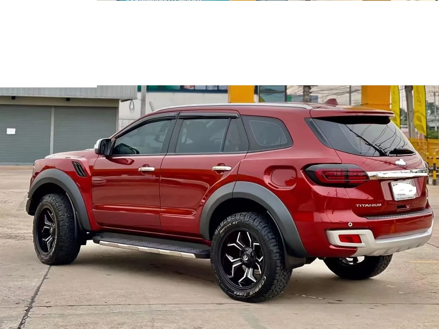 Auto Accessories Facelift Wide Conversion Bodykit For Ford Everest 2016 ...