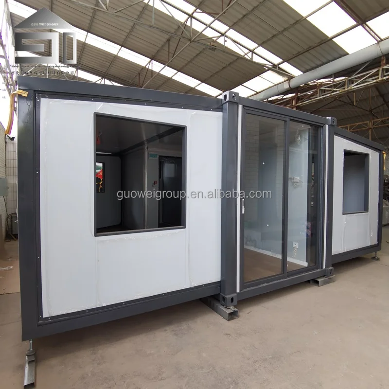 Gw Soundproof 20ft Prefab Expandable Container House With Toilet And ...