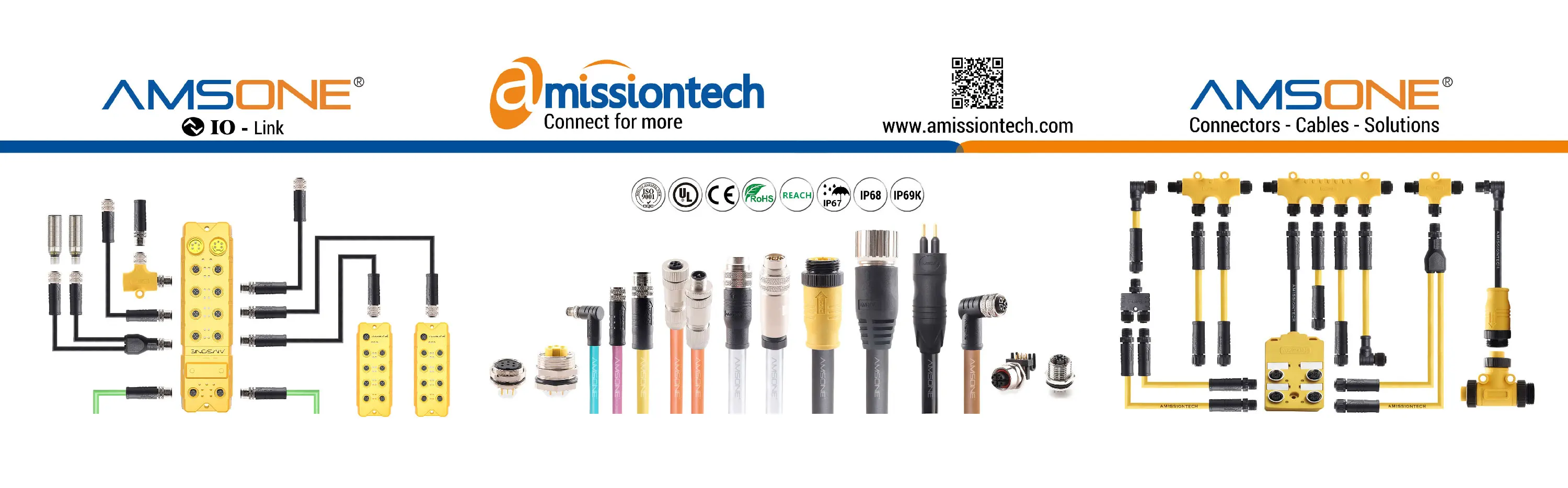 Amsone Custom Cable Harness Circular Connector Wiring Harness Cord ...