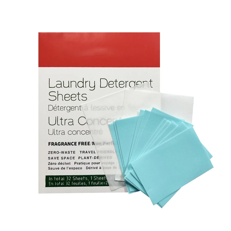 Sample Available Dissolving Laundry Detergent Sheets Eco Friendly ...