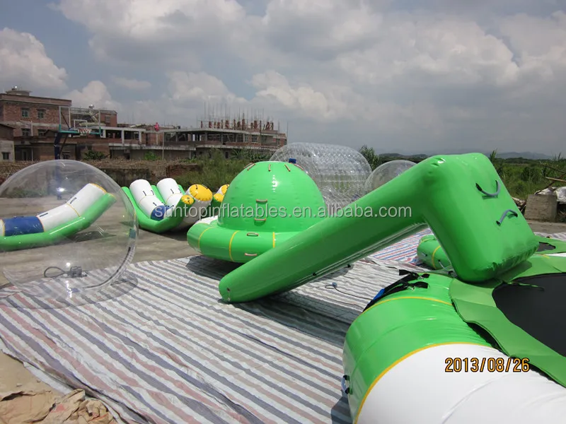 Newest Inflatable Floating Water Park,Water Games With 0.9mm Pvc ...