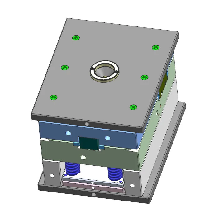 Multi Cavity Small Parts Injection Molding Plastic Products 3d Design ...