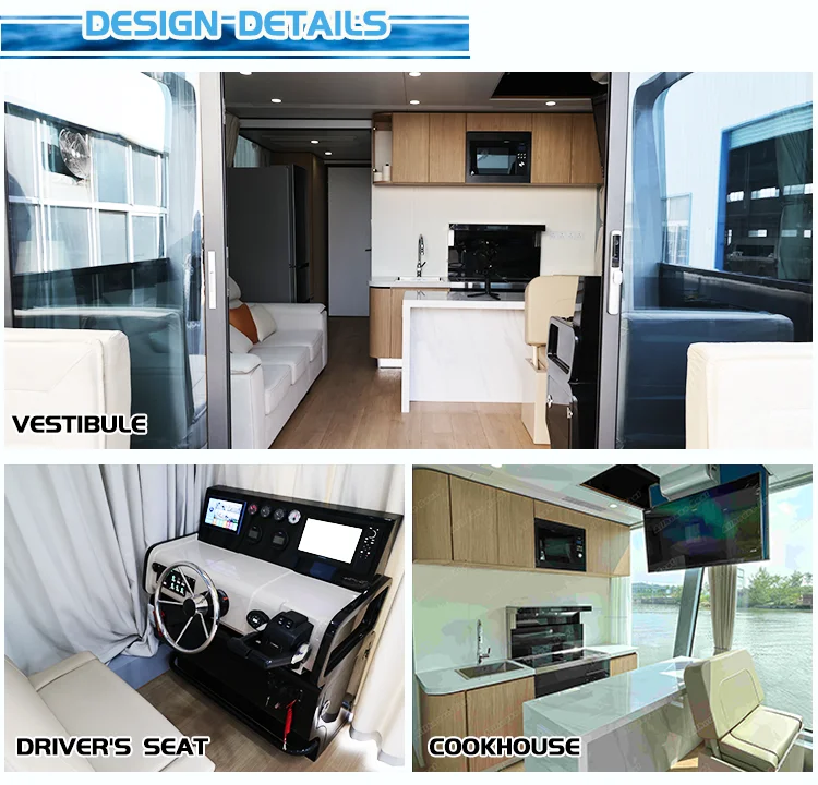 Tiny Cheap Steel Large Pyramid Yacht House Small Houseboats Boathouse ...