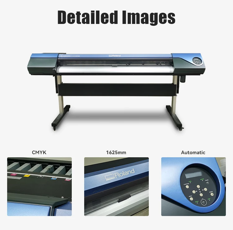 Used Roland Large Format Inkjet Digital Eco Solvent Printers Vs640 ...