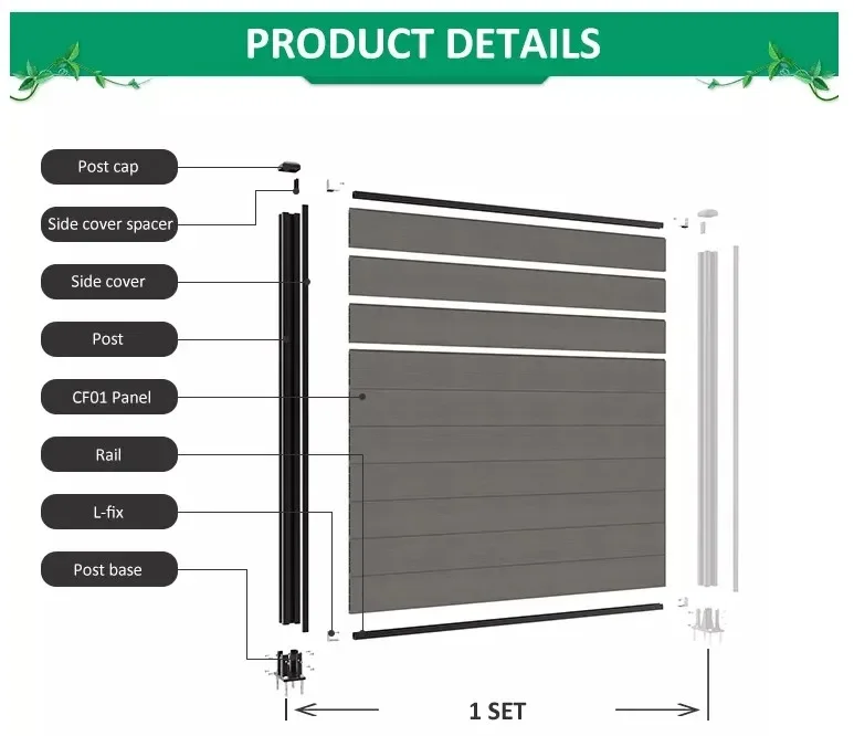 Prima Yard Fence WPC Led Wpc Fence| Alibaba.com
