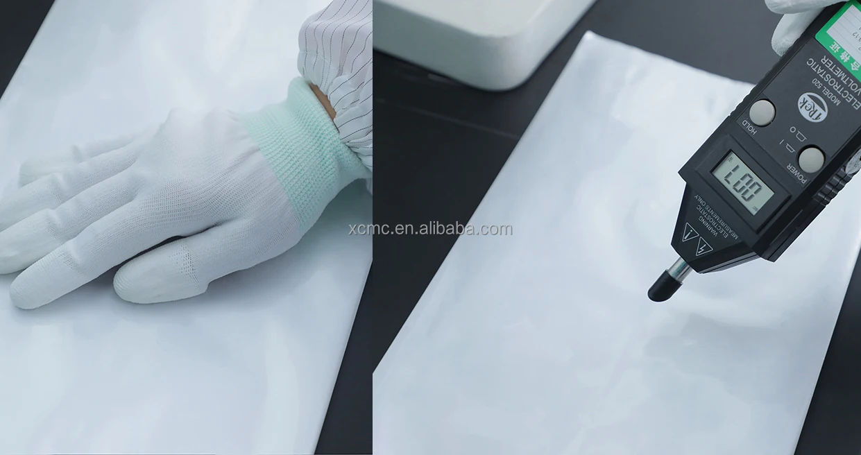 Aluminum ESD Anti-Static Moisture Barrier Bag for Electronics - Custom ...