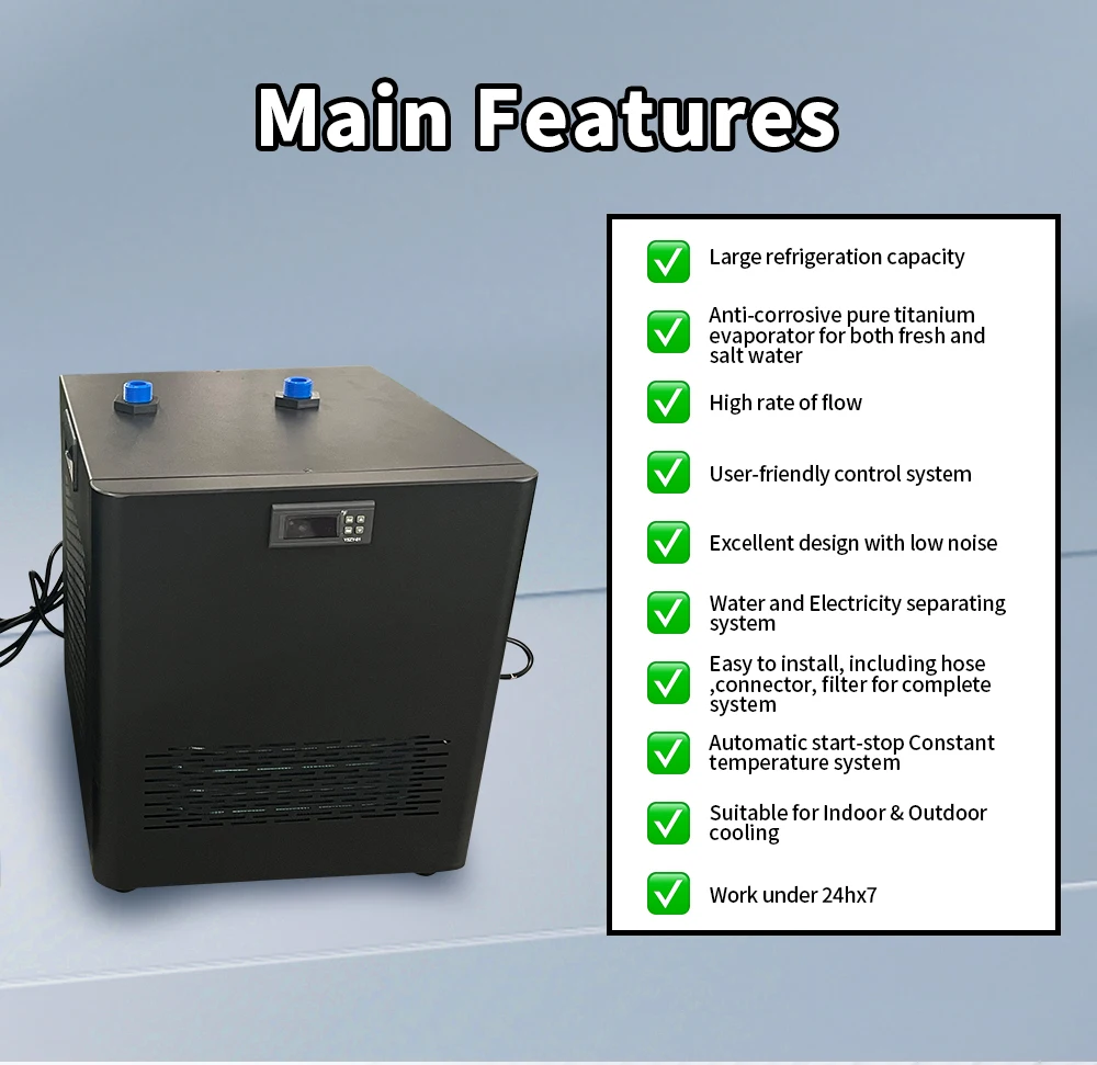 ICEGALAX 1HP Fast Cooling System - Smart, Efficient, Reliable