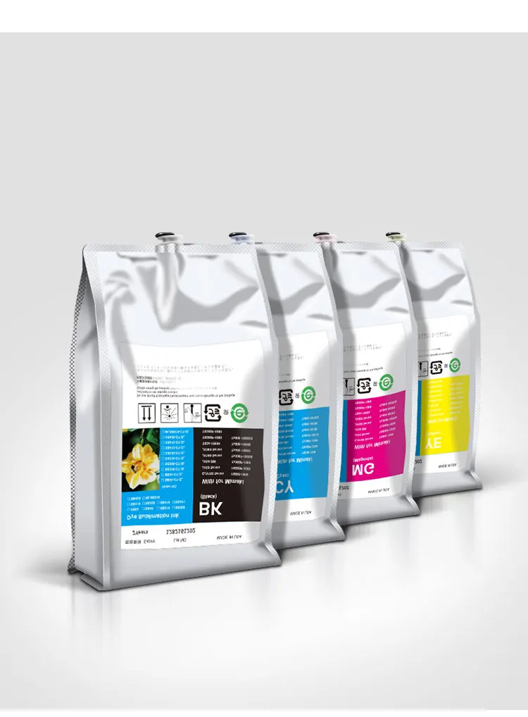 Mimaki Sublimation Ink Bags - Vivid Colors for Fabric Printing