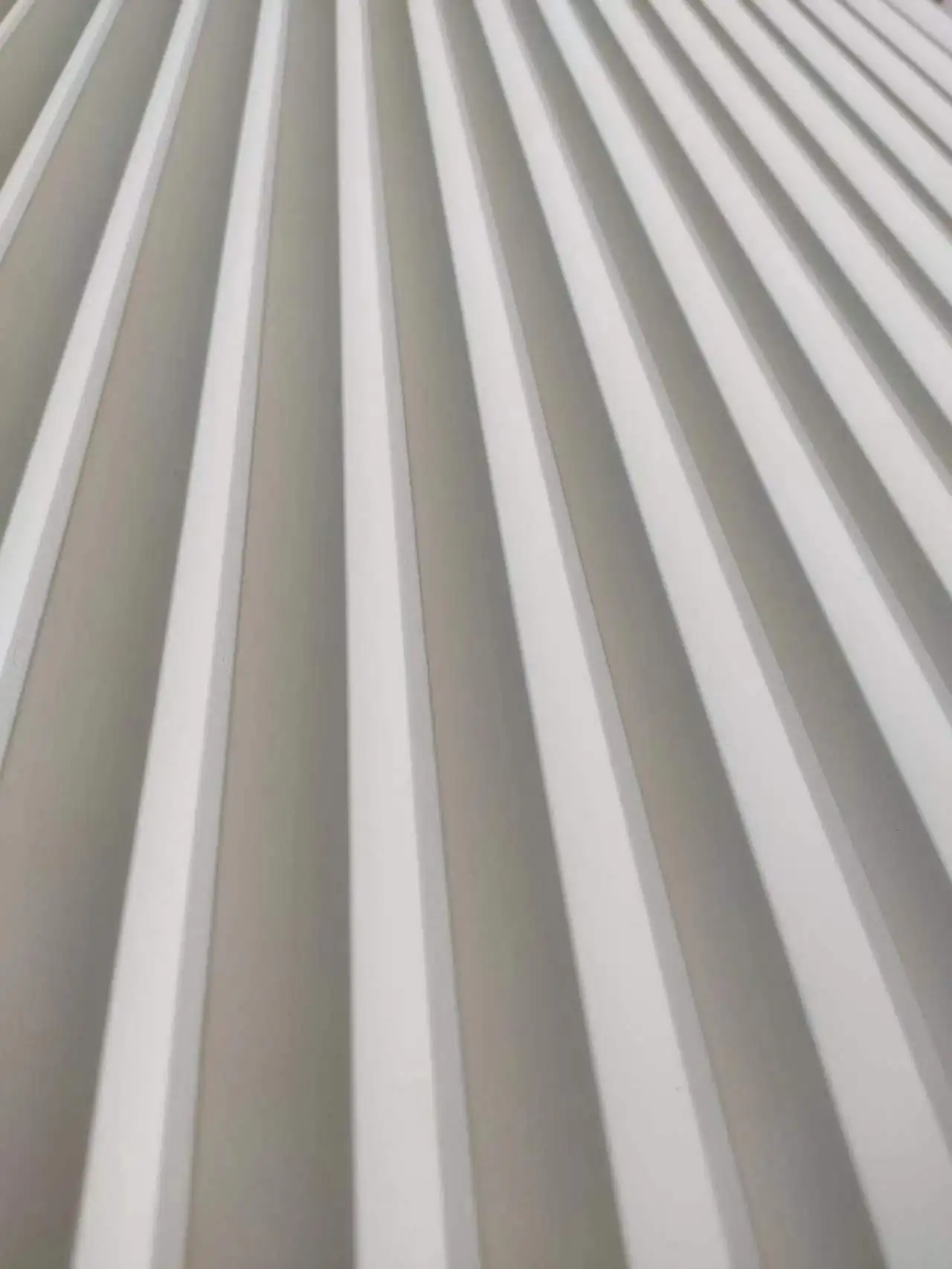 White Primed 3d Fluted Mdf Panel With The Size 1220*2440/2745/3050mm ...
