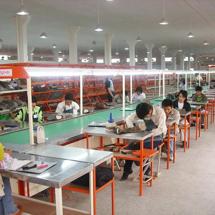 Customized Sport Shoes Production Line - Industrial Conveyor Belt Machine