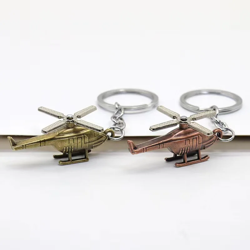 Metal 3d Aircraft Keychain - Fighter Jet Airplane & Airtag Keychain Oem