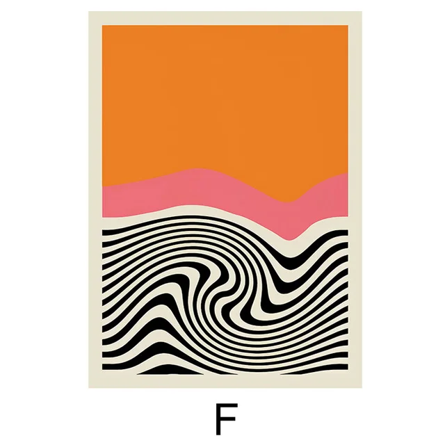 Abstract Line Drawings Color